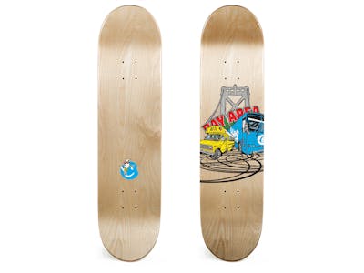 Cookies Cookies x Dope Era Tech Bus Skateboard Deck - Cookies Harrison ...